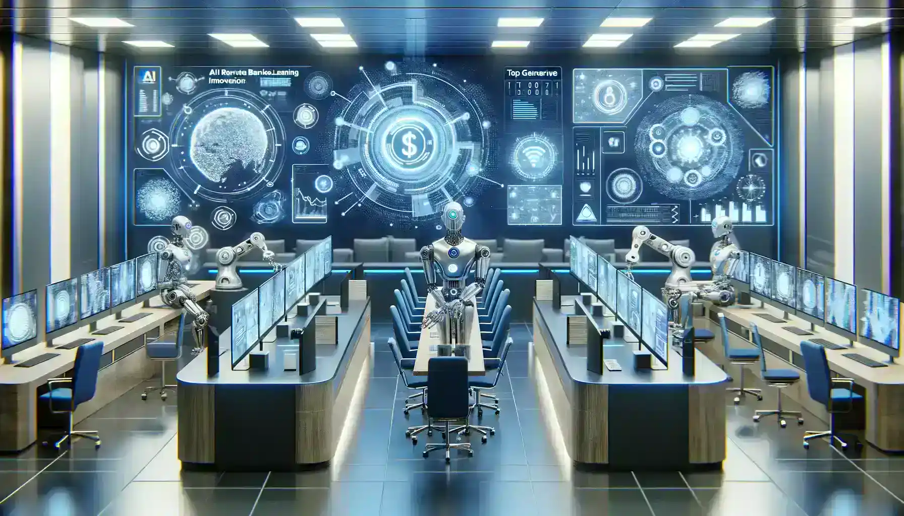 Generative AI revolutionizes banking innovation.