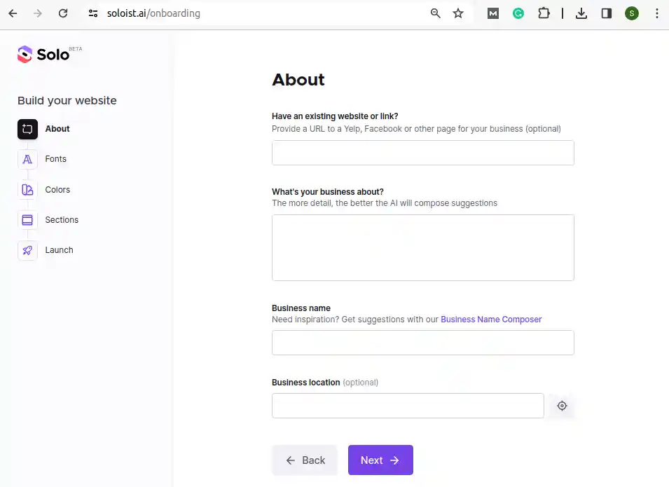 Solo: AI Website Builder to Create Stunning Websites with AI in Minutes ...