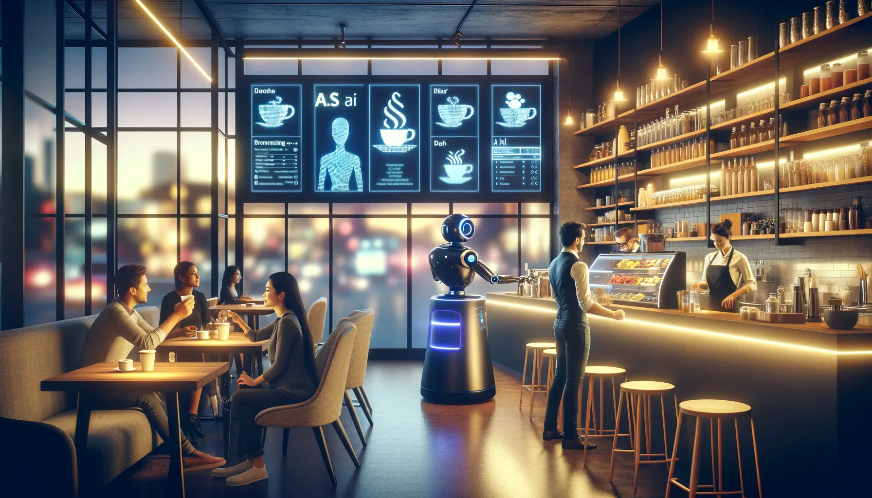AI in Cafe: 10 Dynamic ways for enhancing Customer's Delight